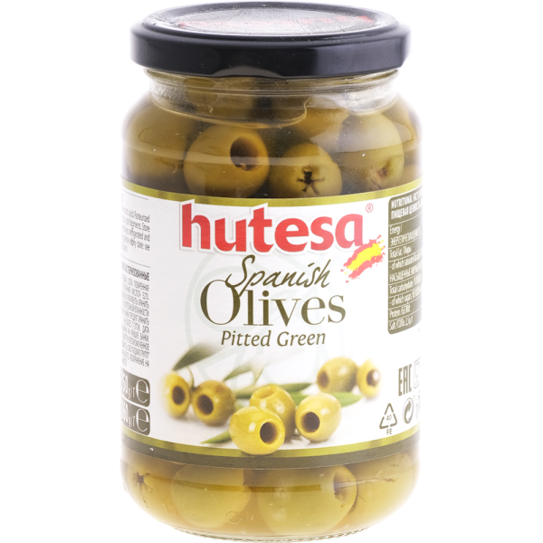 Оливки зеленые «Hutesa» без косточки, 350 г купить в Минске: недорого ...