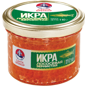 Икра горбуши зернистая «Совьет» 105 г купить с доставкой, цены в ...